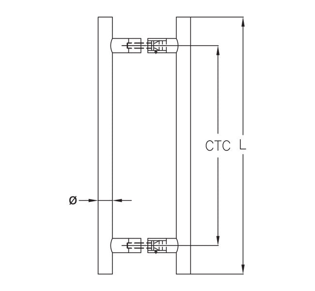 DORMA AIDO XL-C 3042A 'H' TYPE HANDLE - KnobsKart.com, Flat 20% off ...